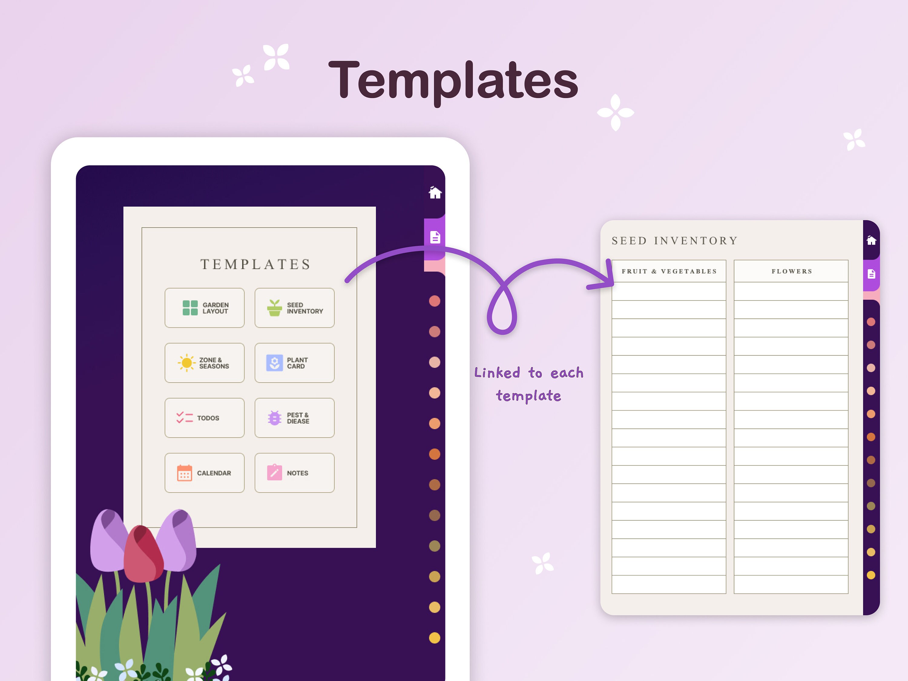 Digital Garden Planner, Gardening Journal, Garden Yard Planning ...
