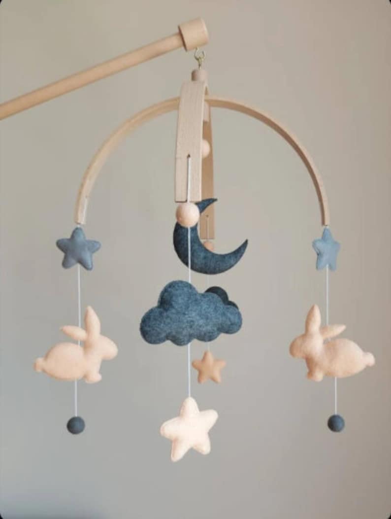 Baby Bed Wooden Mobile Arm Baby Mobile Stand Baby Mobile - Etsy