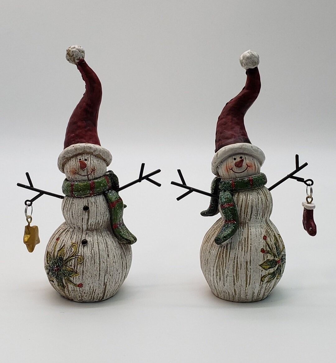 Adorable Dangling Charm Snowman Decoration - Etsy