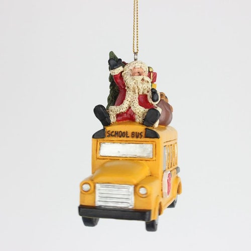 Bus Driver Christmas Ornament Personalized School Bus - Etsy
