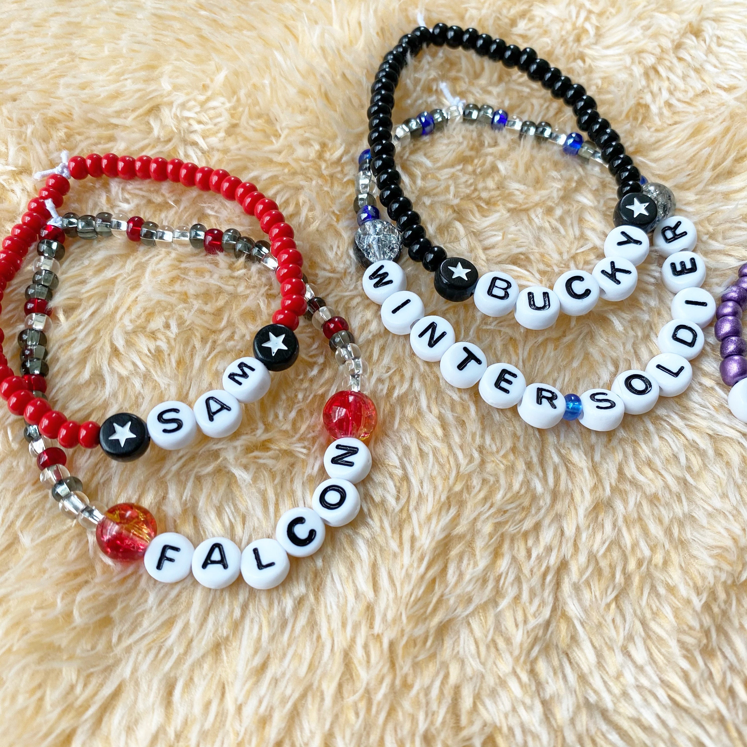 The Falcon and the Winter Soldier Bracelets - Etsy Canada