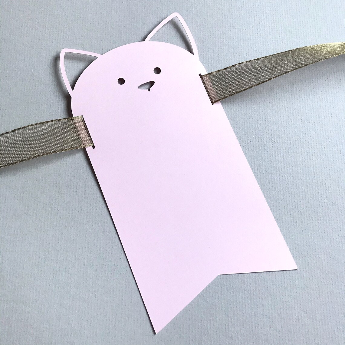 Cute Cat Head Pennants Cut File - SVG, .studio3, PNG, Cut Files for ...