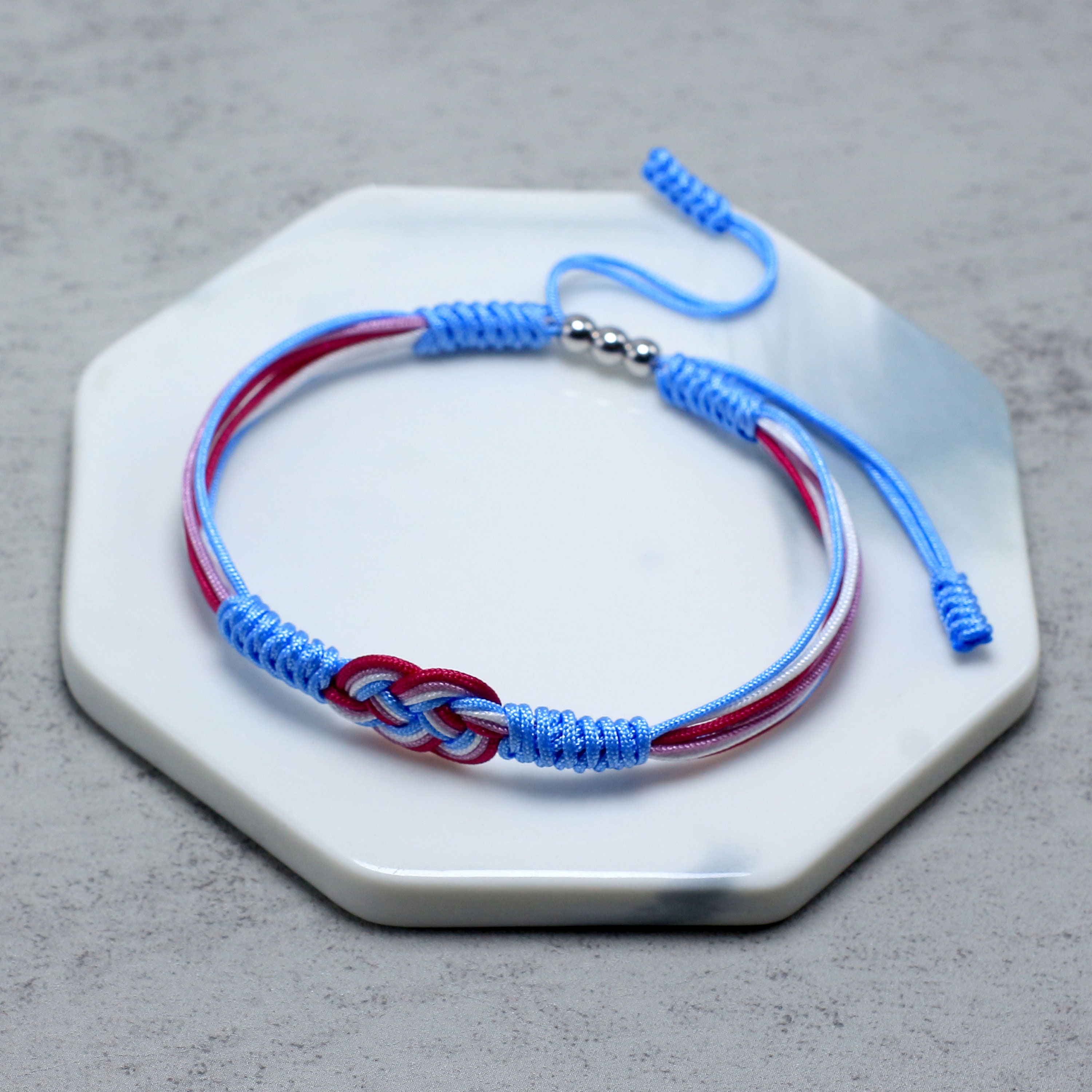 Femboy Infinity String Bracelet, Femboy Stuff Flag, Pride Bracelet ...