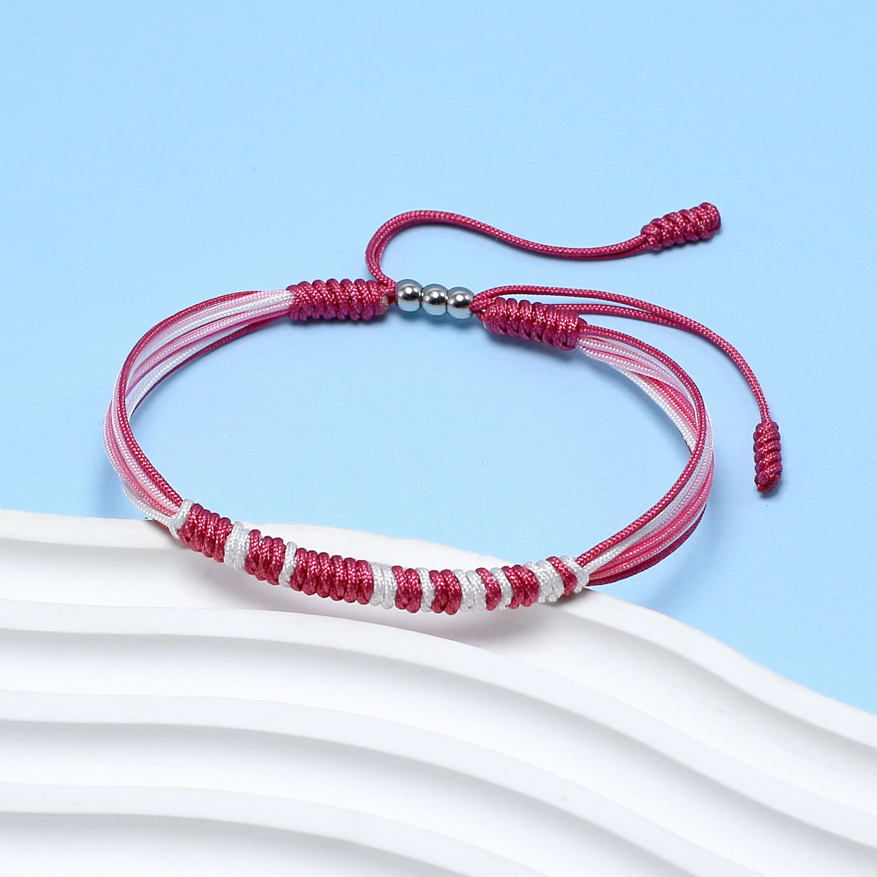 Badass Grandma Morse Code String Bracelet, Surfer String Wrap Bracelet ...