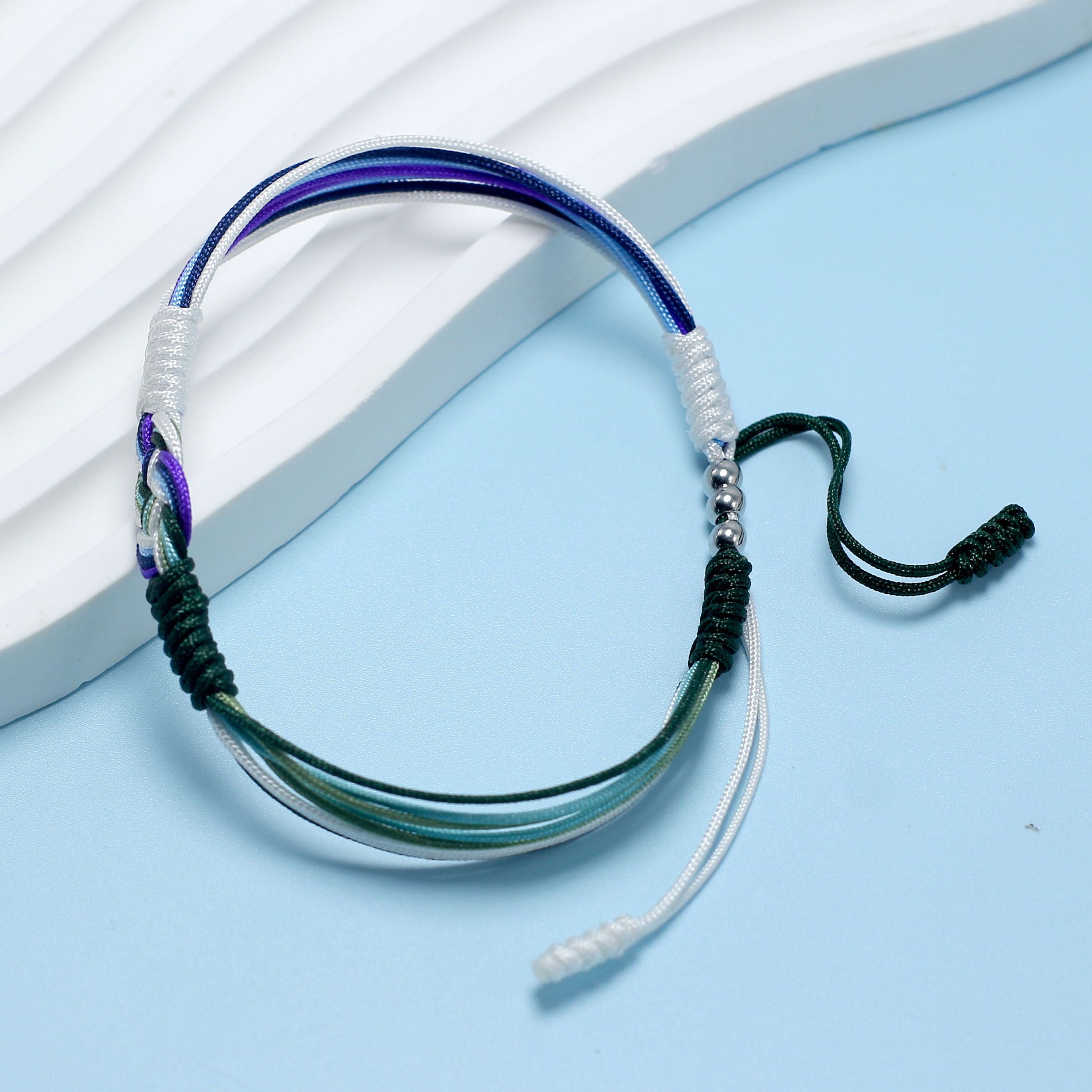 MLM Infinity String Bracelet, Men Love Men Stuff Flag, Pride Bracelet ...
