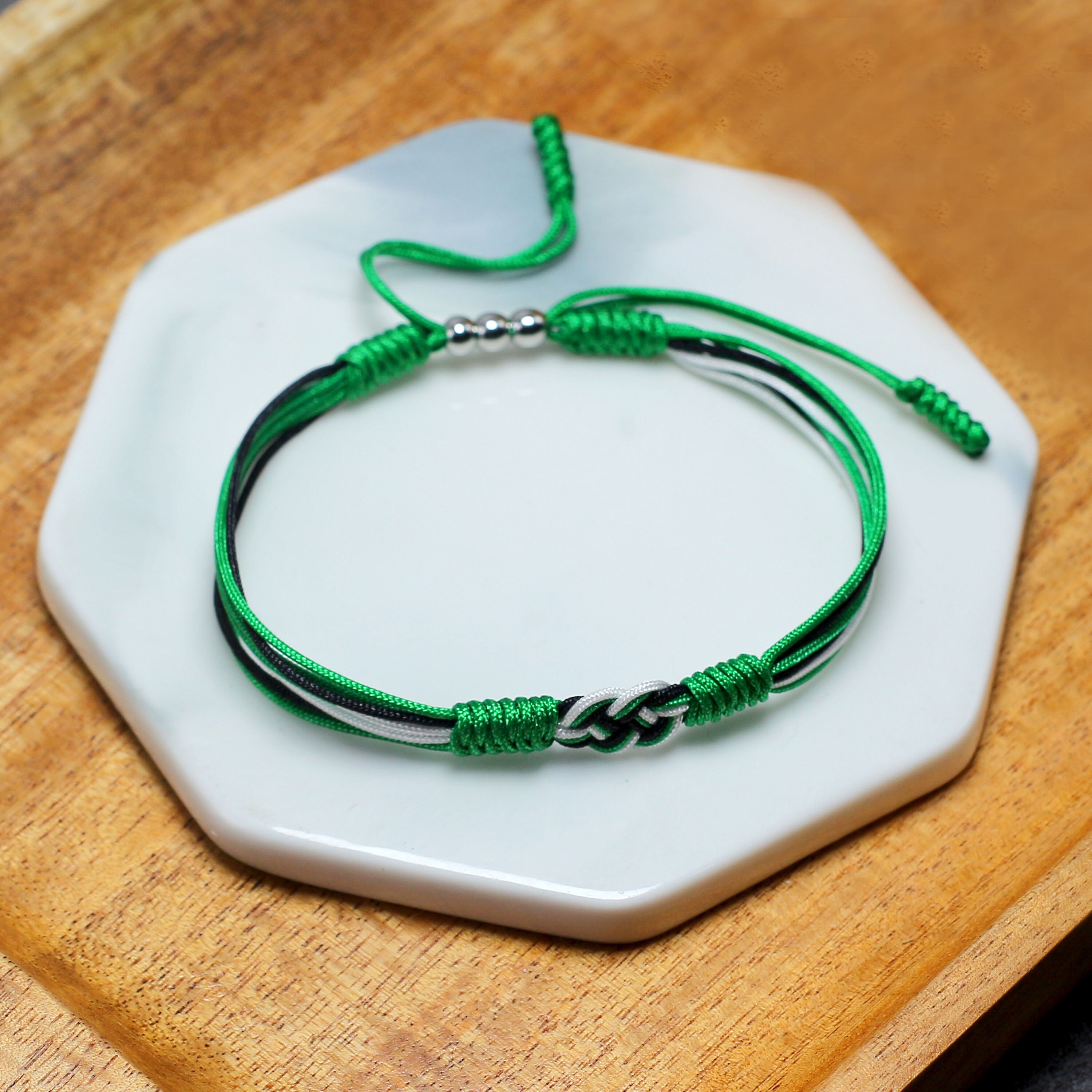 Neutrois Infinity String Bracelet, Neutrois Stuff Flag, Pride Bracelet ...
