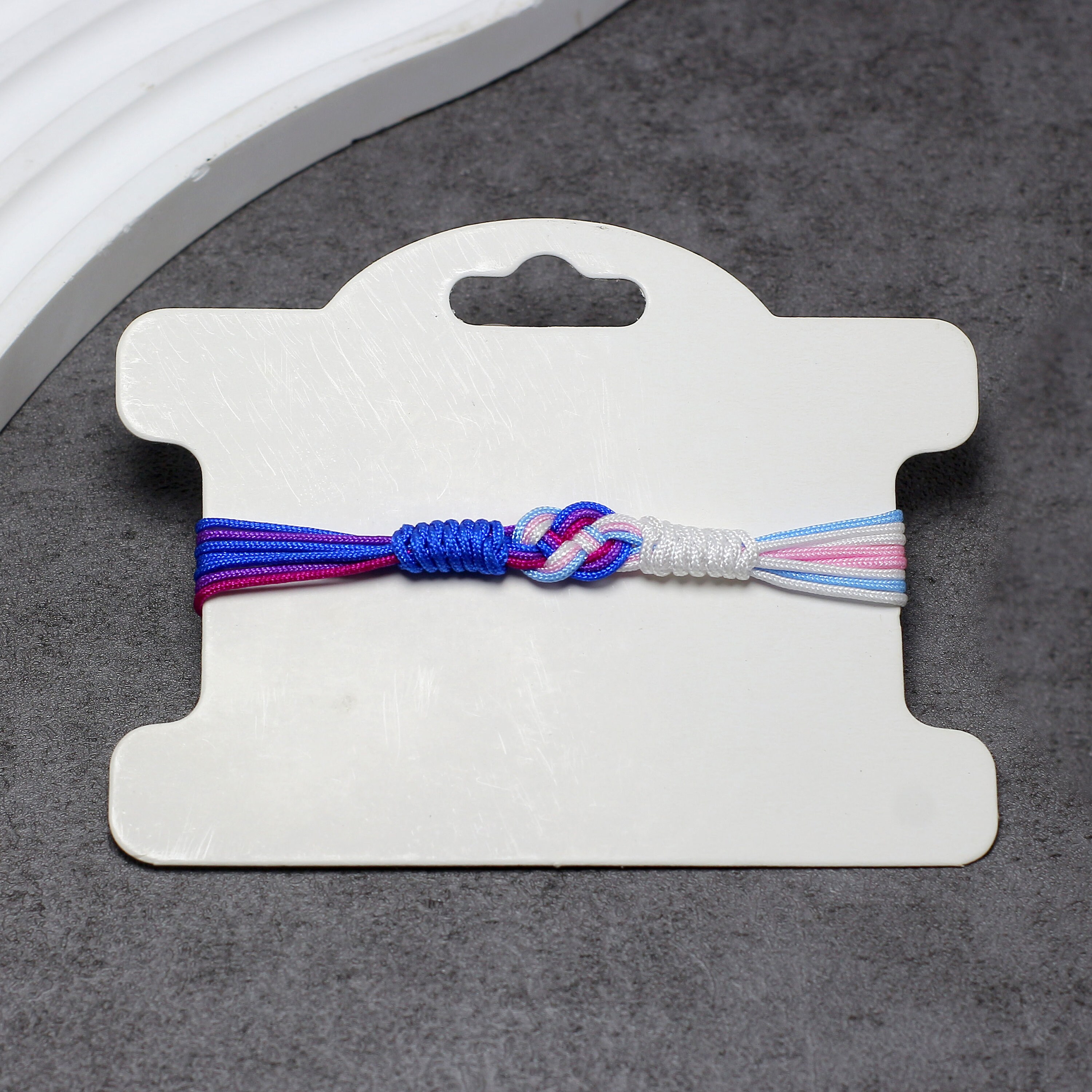 Transgender and Bisexual Infinity String Bracelet, Transgender and ...