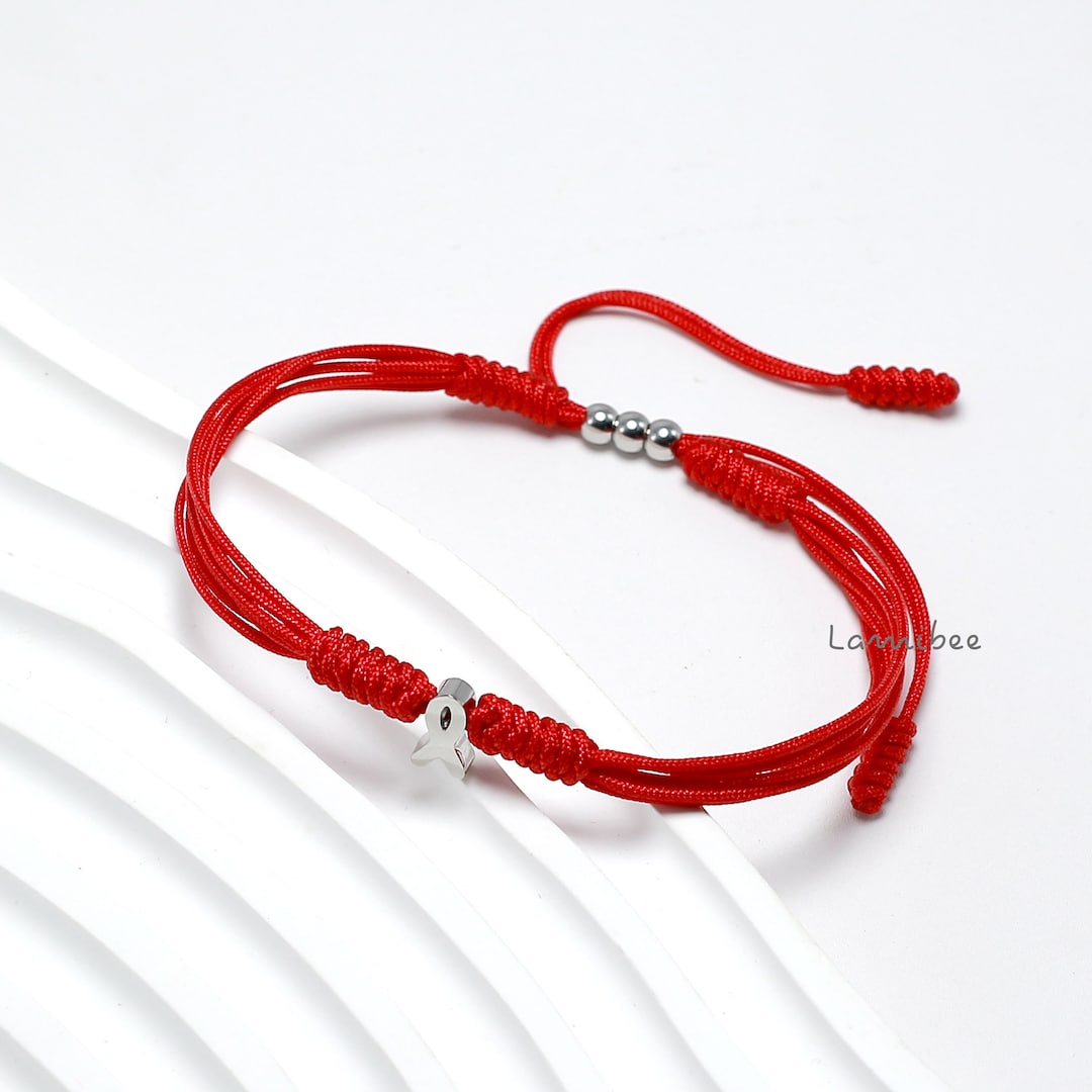 Stroke Awareness String Bracelet, Bracelet for A Cause, Awareness ...