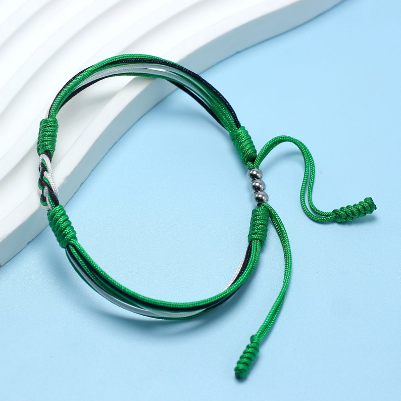 Neutrois Infinity String Bracelet, Neutrois Stuff Flag, Pride Bracelet ...