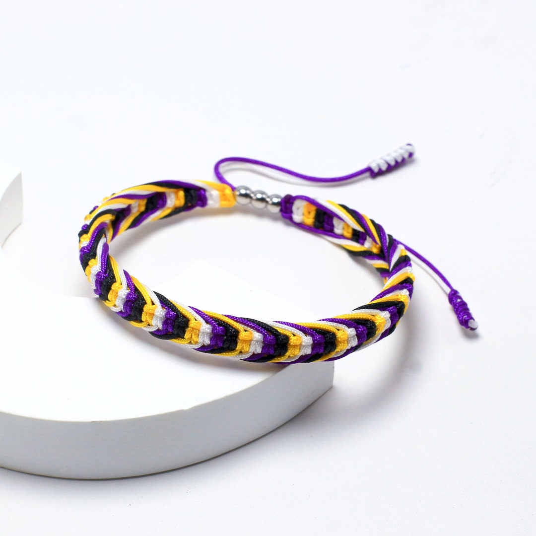 Non-binary Pride Bracelet, Proud Love Tibetan Wrist Wrap Bracelet, LGBT ...