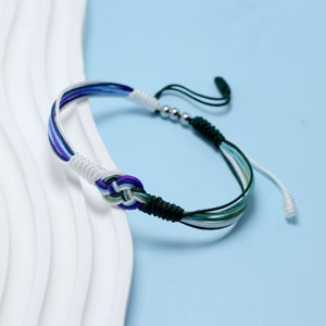 MLM Infinity String Bracelet, Men Love Men Stuff Flag, Pride Bracelet ...