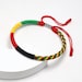 Juneteenth Africa Bracelet, Country Proud, Country Flag Tibetan Wrist ...