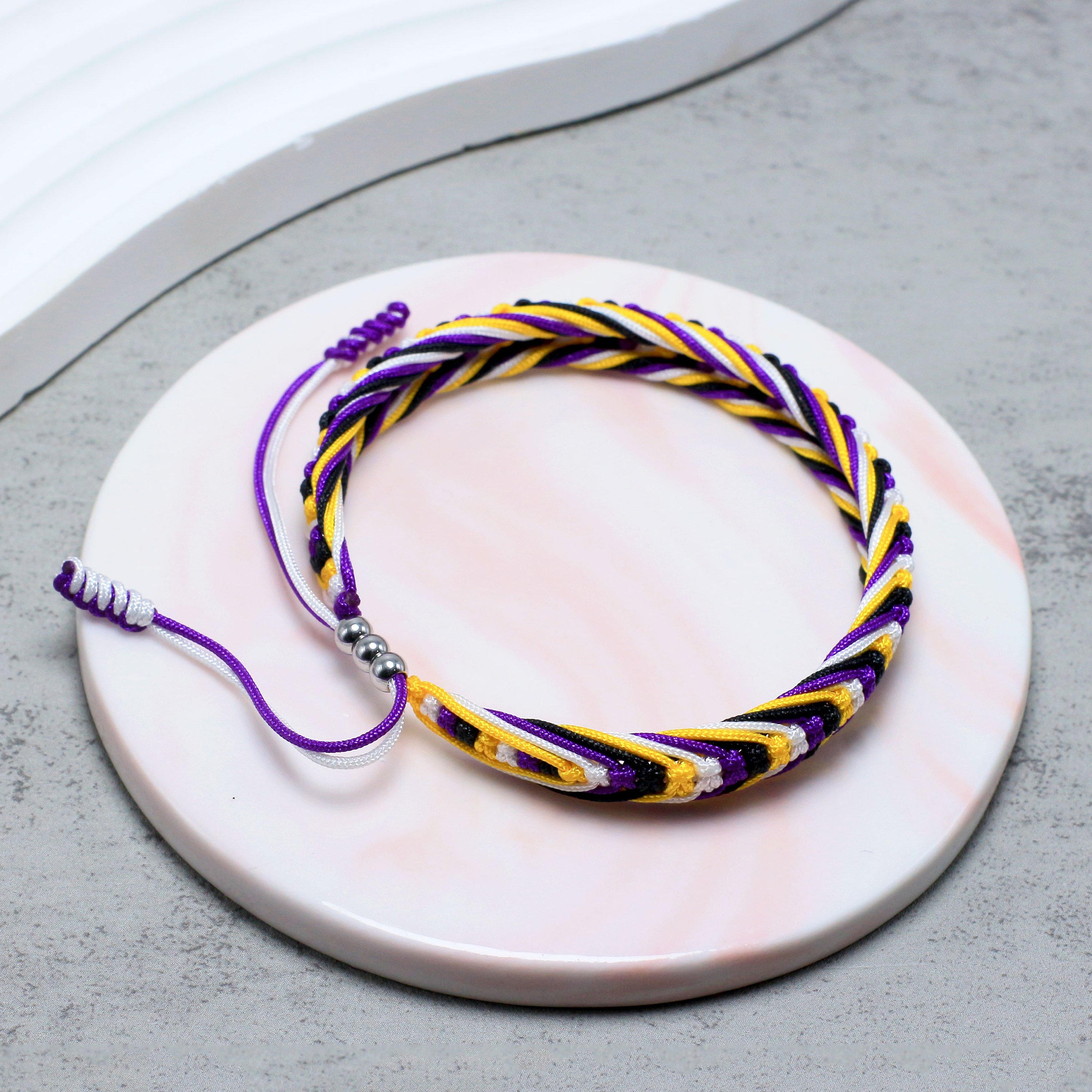 Non-binary Pride Bracelet, Proud Love Tibetan Wrist Wrap Bracelet, LGBT Stuff Flag, Love LGBTQIA ...