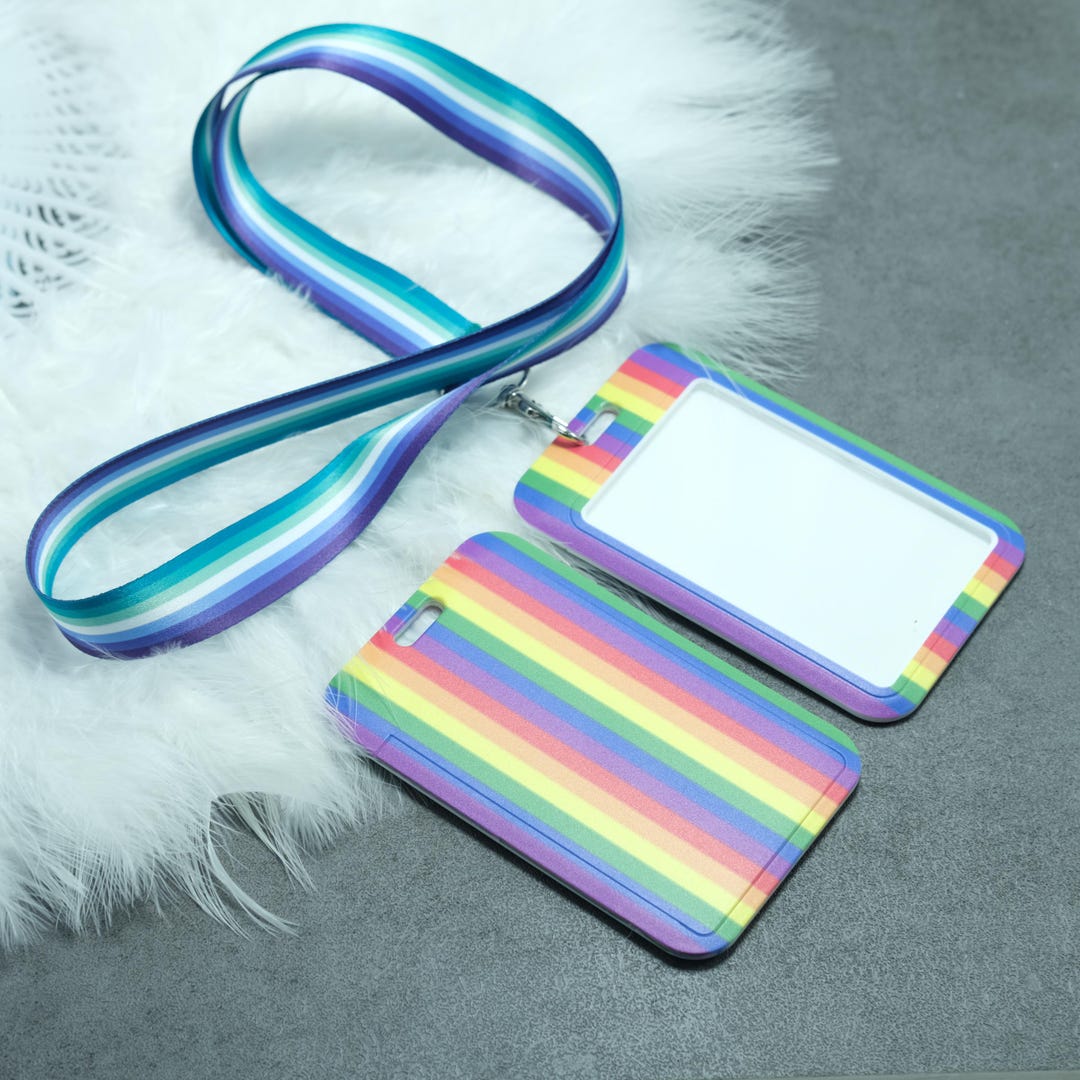 MLM Silk Lanyard Flag Styles, Pride Month Accessories, LGBTQIA+ Allies ...