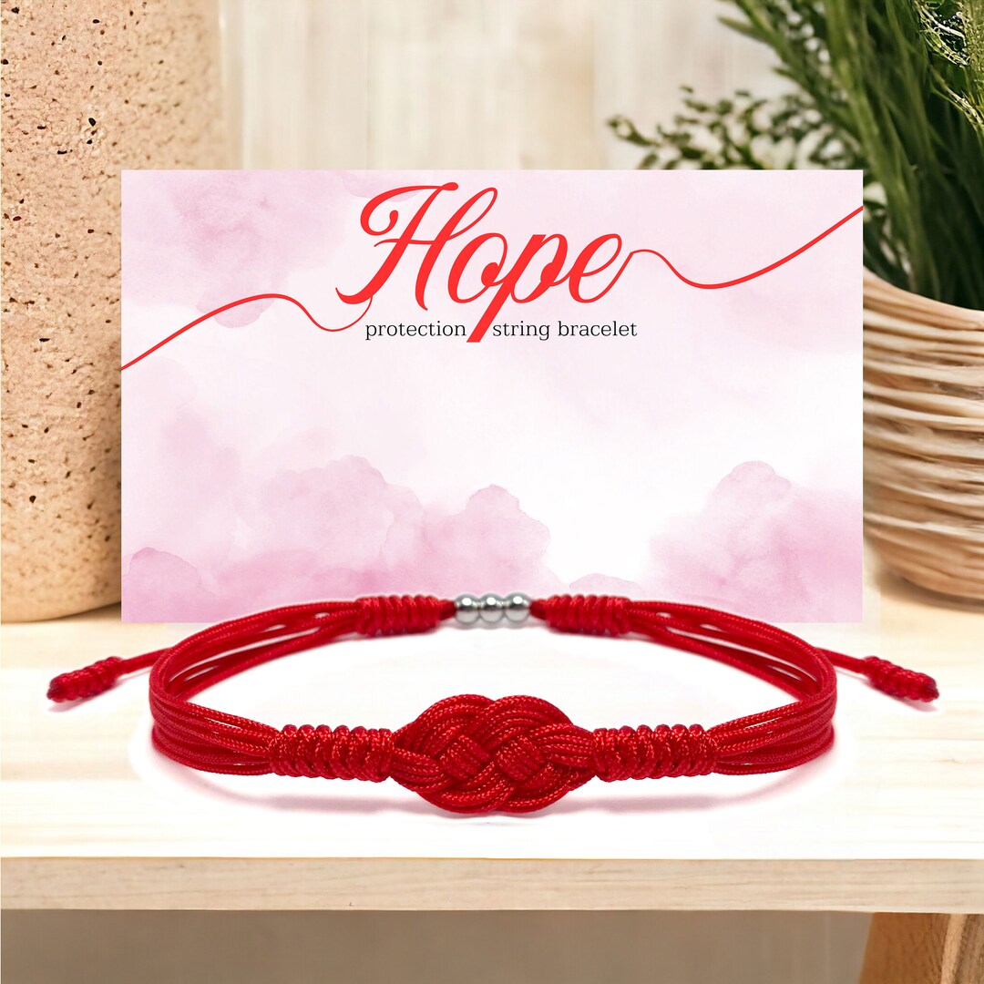 Red Awareness Bracelet for Stroke, Heart Disease, Substance Abuse, HIV ...