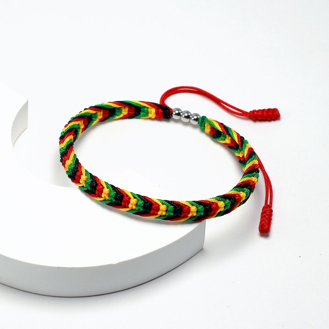 Juneteenth Africa Country Code Bracelet, Country Proud, Country Flag ...