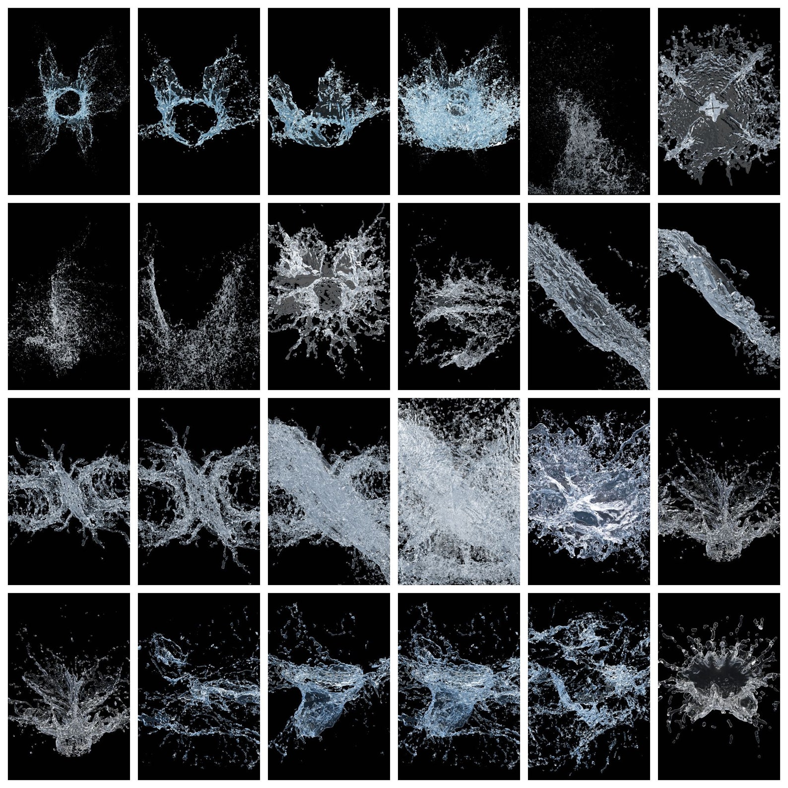 Water Splash Photoshop Overlays Water Splash Overlays Water - Etsy