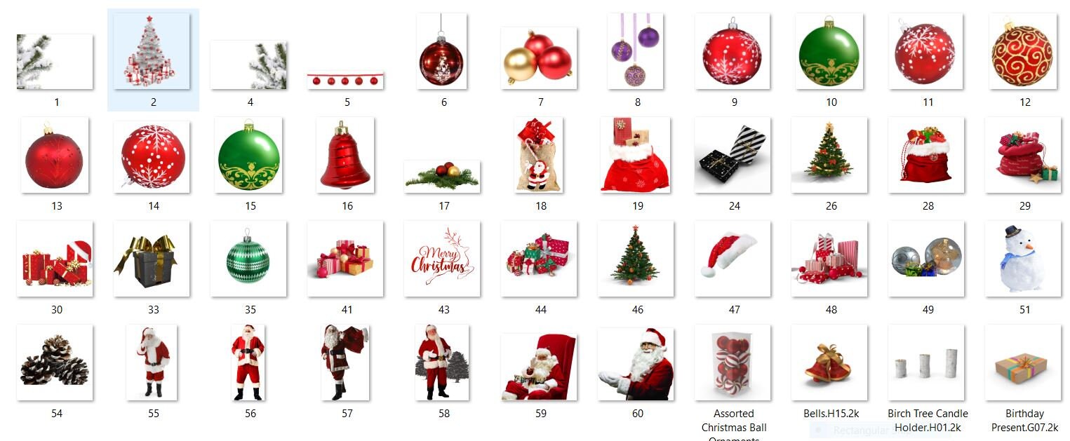 Christmas Overlays for Photoshop PNG Transparent Backgrounds - Etsy