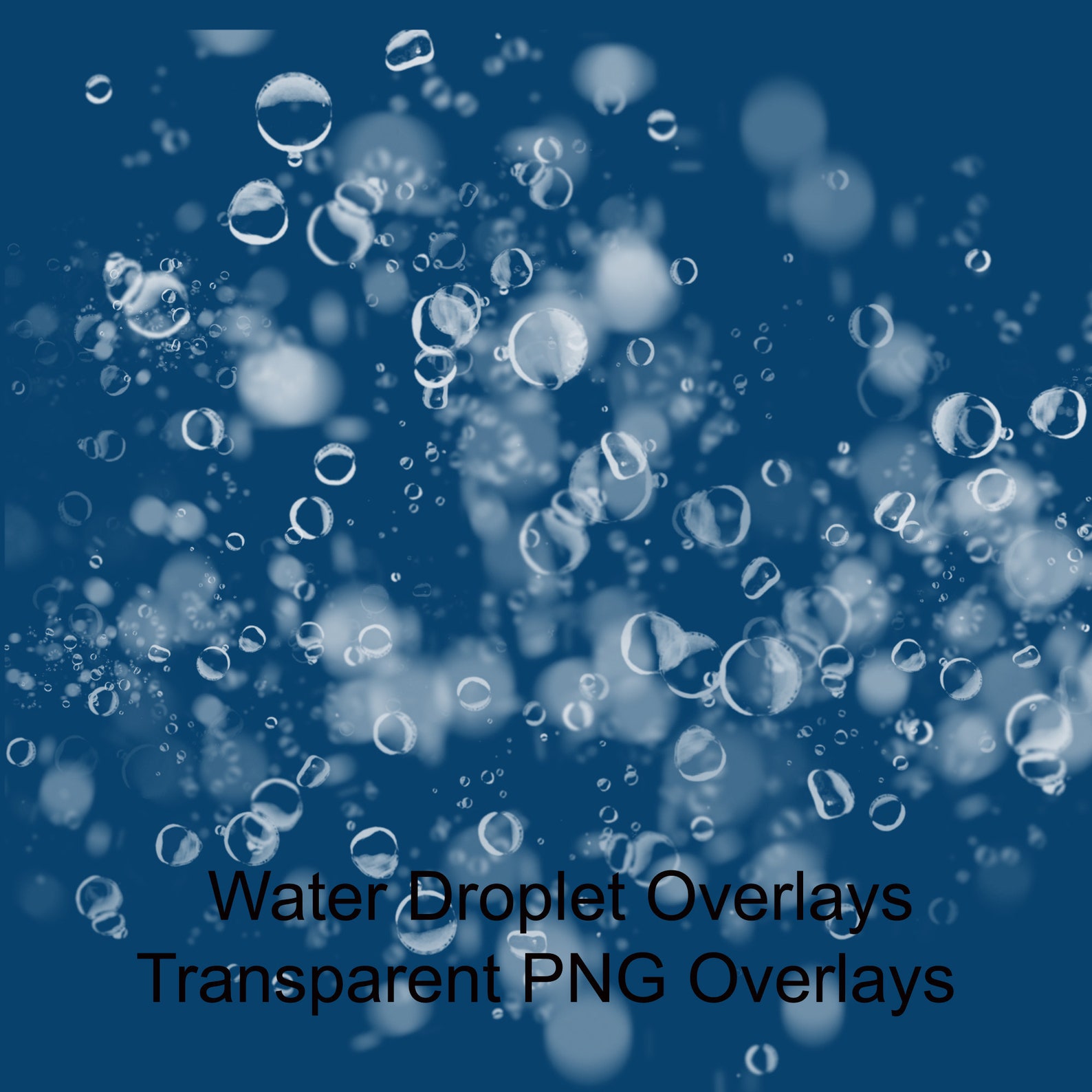 Water Droplets Photoshop Overlays Water Splash Overlays - Etsy