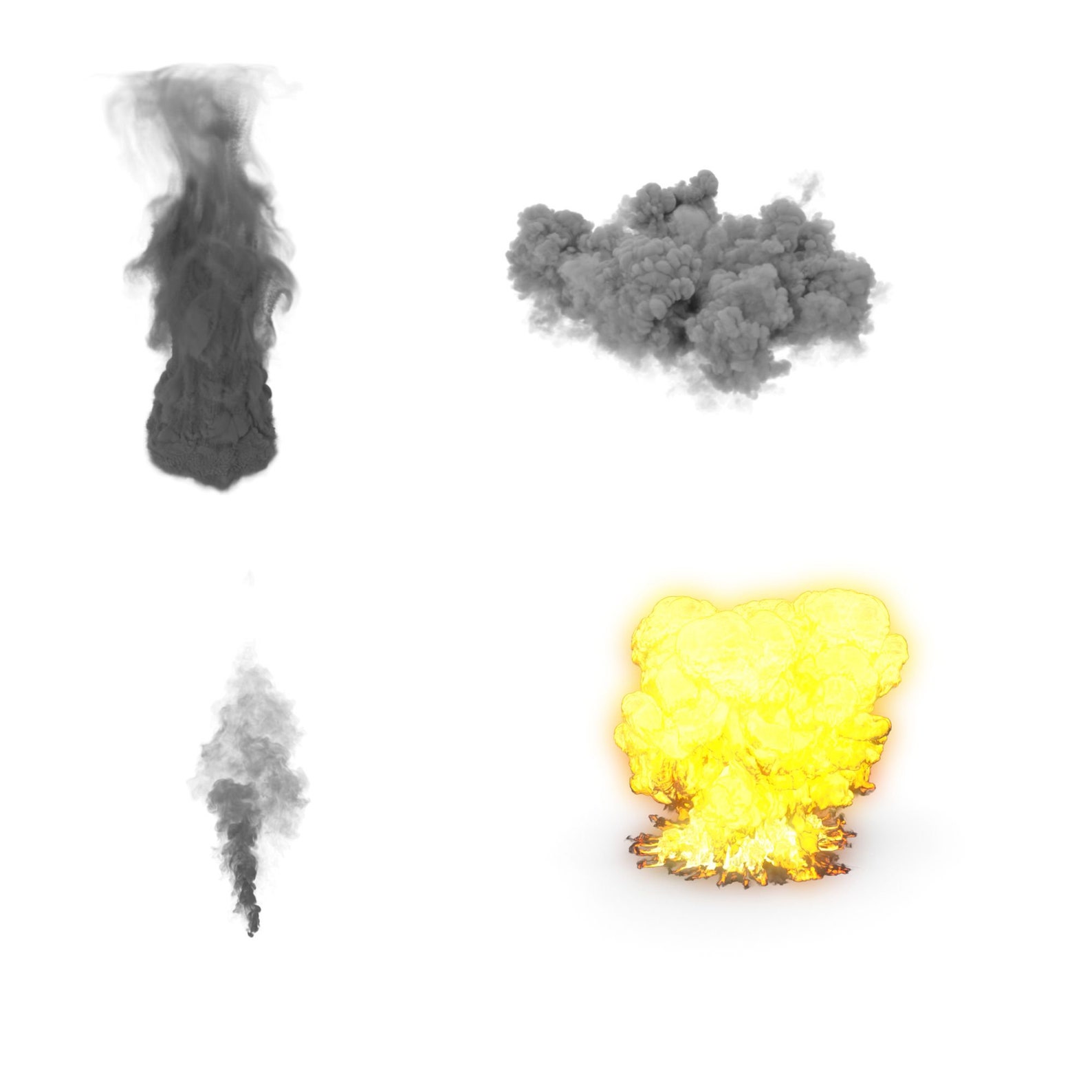 Explosion Overlays for Photoshop, Explosion, Fire, Clouds, Smoke ...
