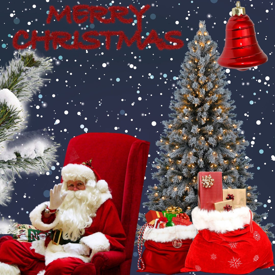 Christmas Overlays for Photoshop, PNG Transparent Backgrounds ...