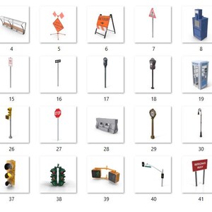 City Street Signs Photoshop Overlays, City Streets, Street Signs, City ...