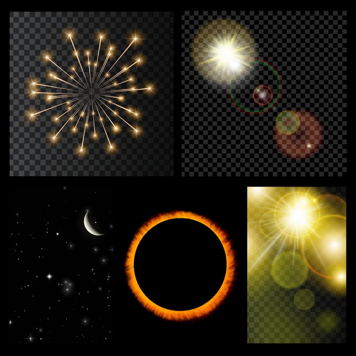 30 Sky Overlays PNG and JPEG Photoshop Overlays Sky Overlays - Etsy