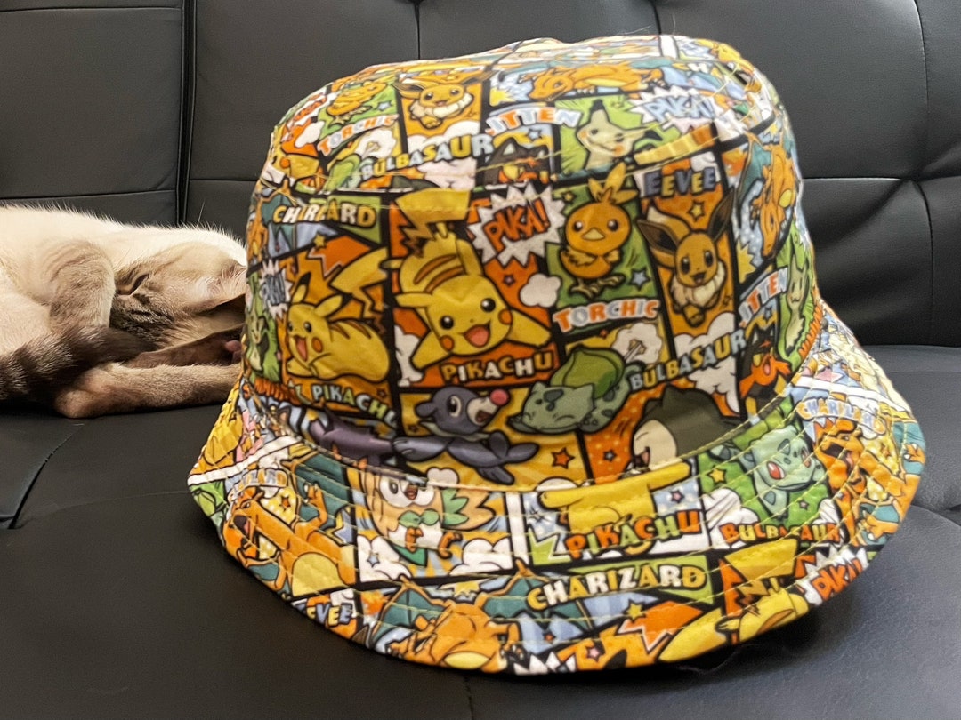 Pokémon Bucket Hat Choose Your Pokémon - Etsy Canada