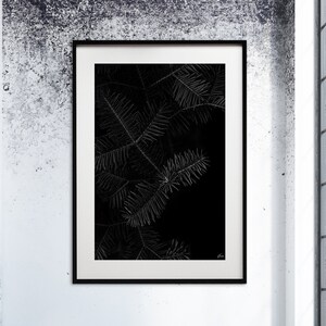Pine Tree Art Print - Unframed Wall Art - A Unique Fir Fine Art ...