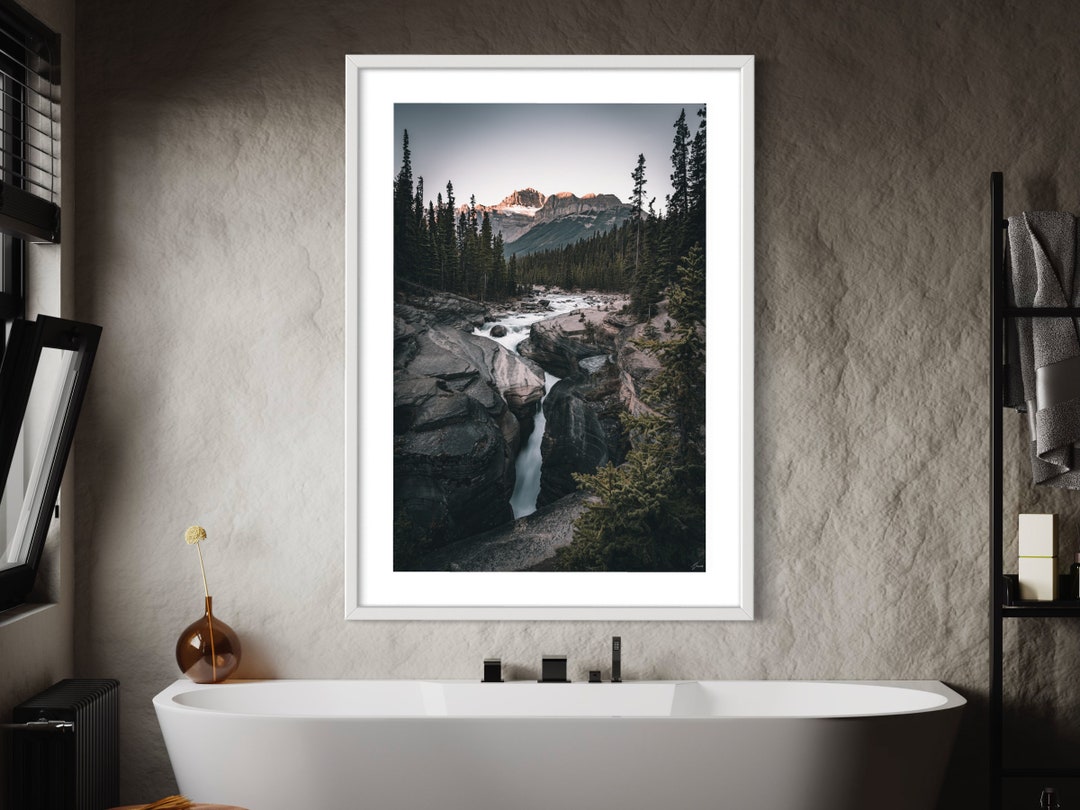 Banff Alberta Wall Art, Fine Art Photo Print, Jasper Poster, Mistaya ...