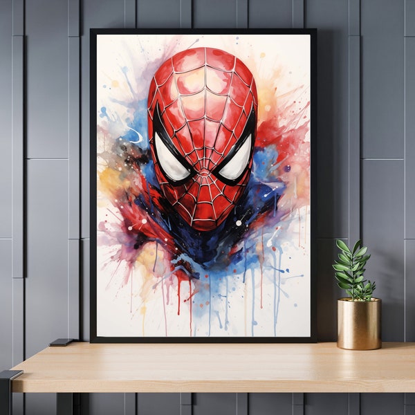 Spiderman Poster - Etsy