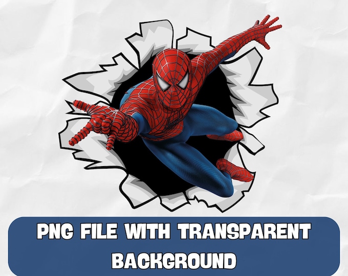 Spider-man PNG Spiderman Sublimation No Way Home Digital Download DTG ...
