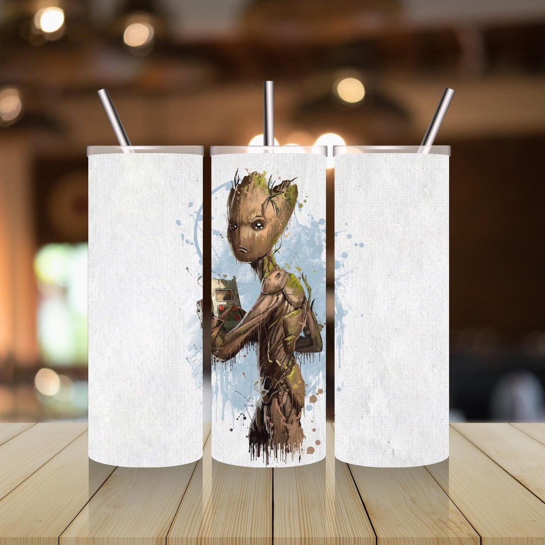 Groot Png Tumbler Wrap Instant Download - Groot Tumbler 20 Oz Wrap ...