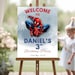 Spiderman Welcome Sign Template Instant Download, Editable Spider-man ...