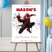 Editable Spiderman Welcome Sign Template - Printable Miles Morales ...