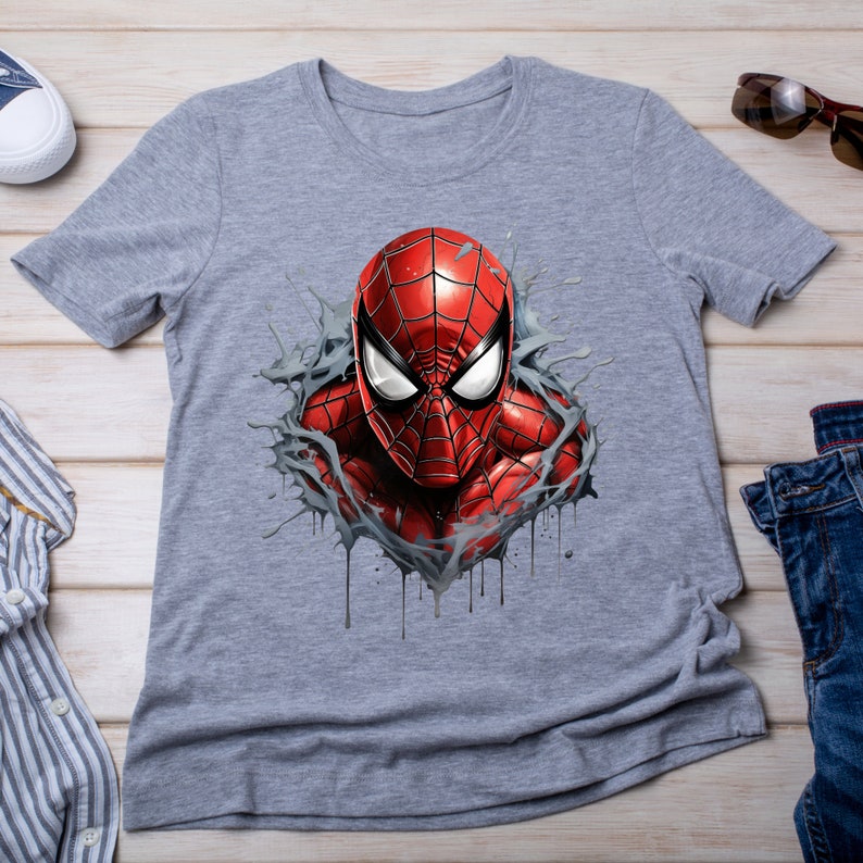 Spiderman Png for Sublimation 3D Spider Man Avengers Png Printable ...