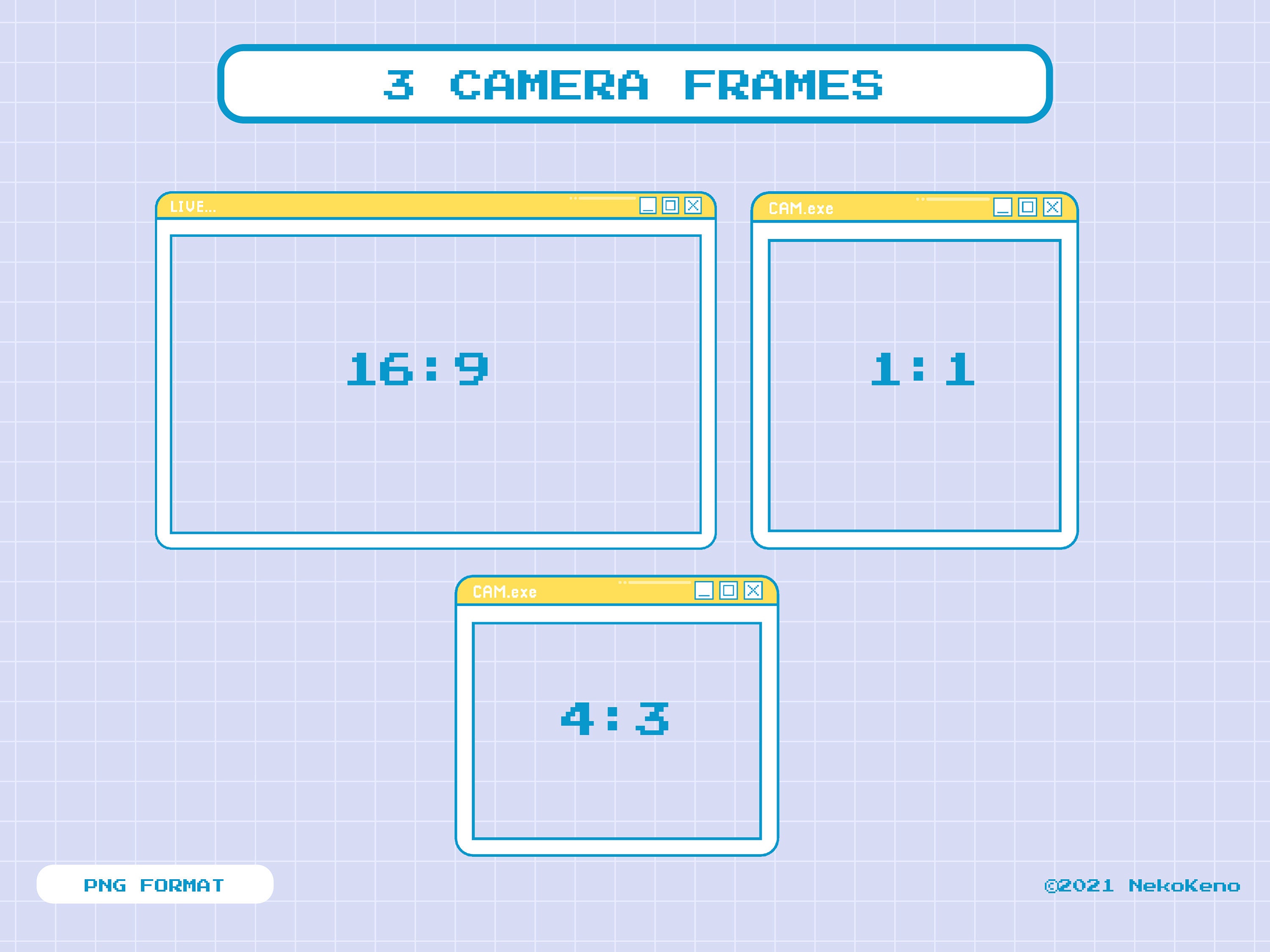 Stream Overlay Package for Twitch Cute Windows Theme Overlay - Etsy