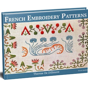French Embroidery Pattern Book, Embroidery Designs, Embroidery Motifs ...