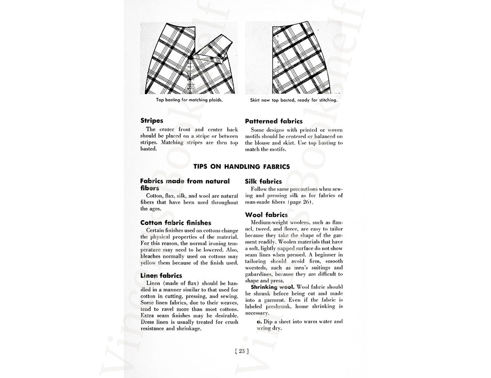 Simplified Sewing Guide to Sewing Step by Step. Vintage Sewing Patterns ...