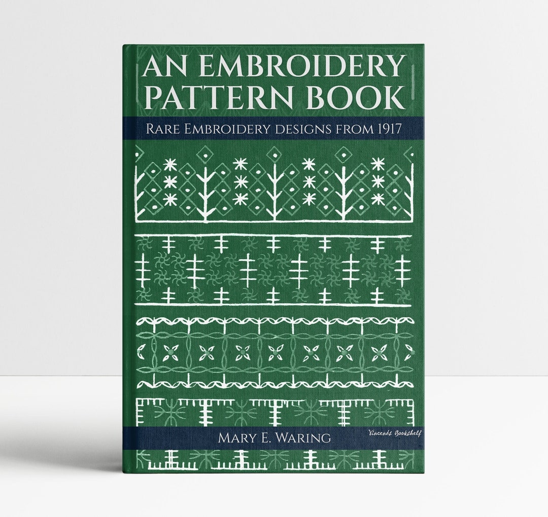 An Embroidery Pattern Book by M Waring. Embroidery Patterns for Craft ...