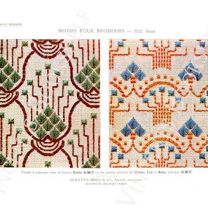 French Embroidery Pattern Book, Embroidery Designs, Embroidery Motifs ...