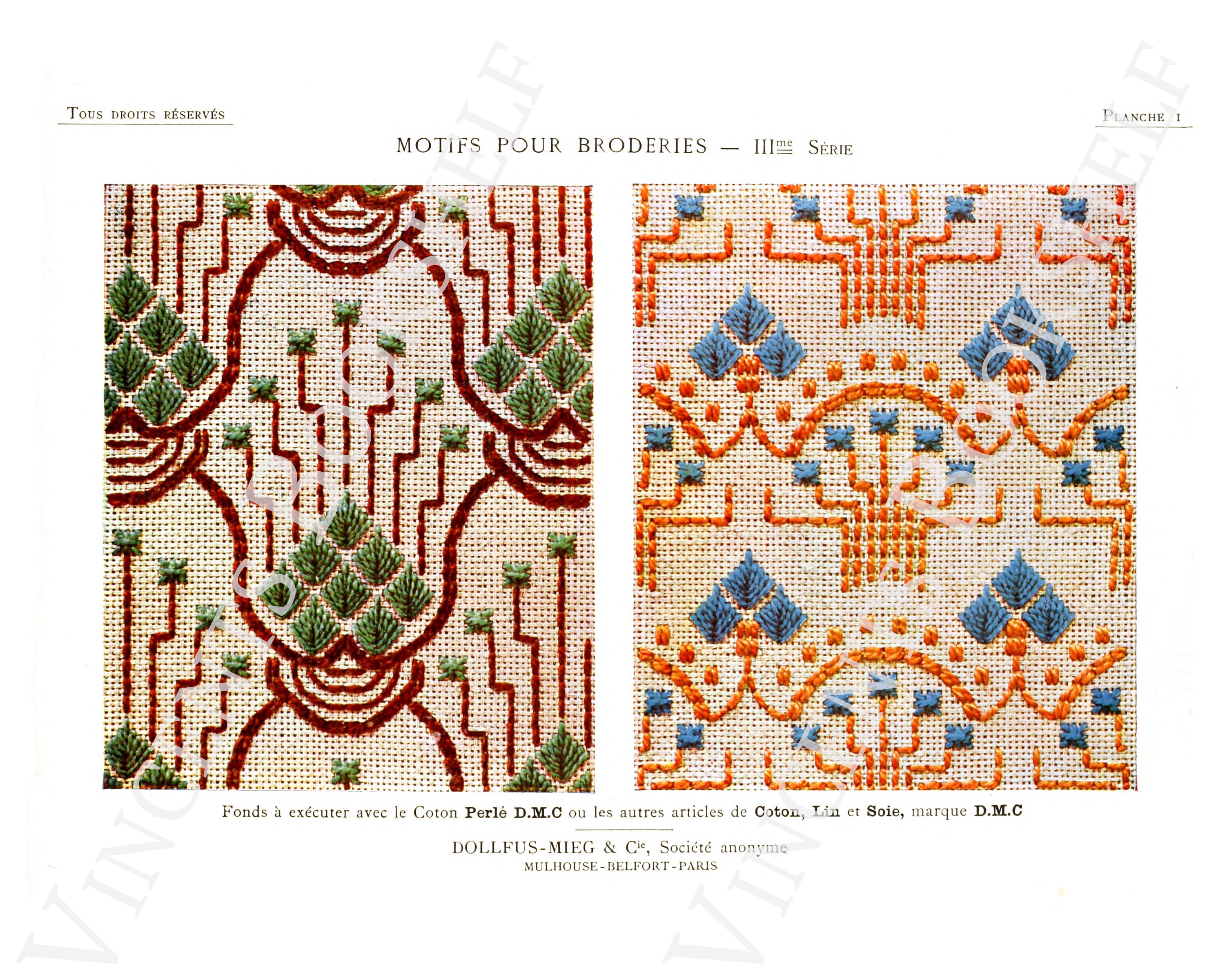 French Embroidery Pattern Book, Embroidery Designs, Embroidery Motifs ...