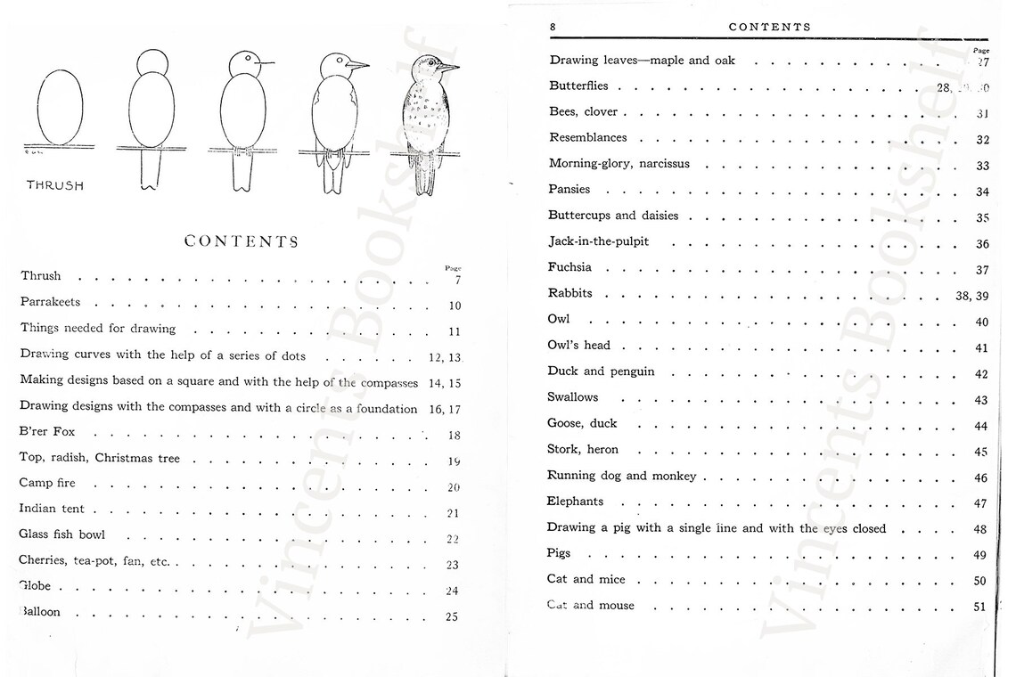 Drawing Made Easy EG Lutz, Step by Step Drawing Book. Learn How to Draw ...