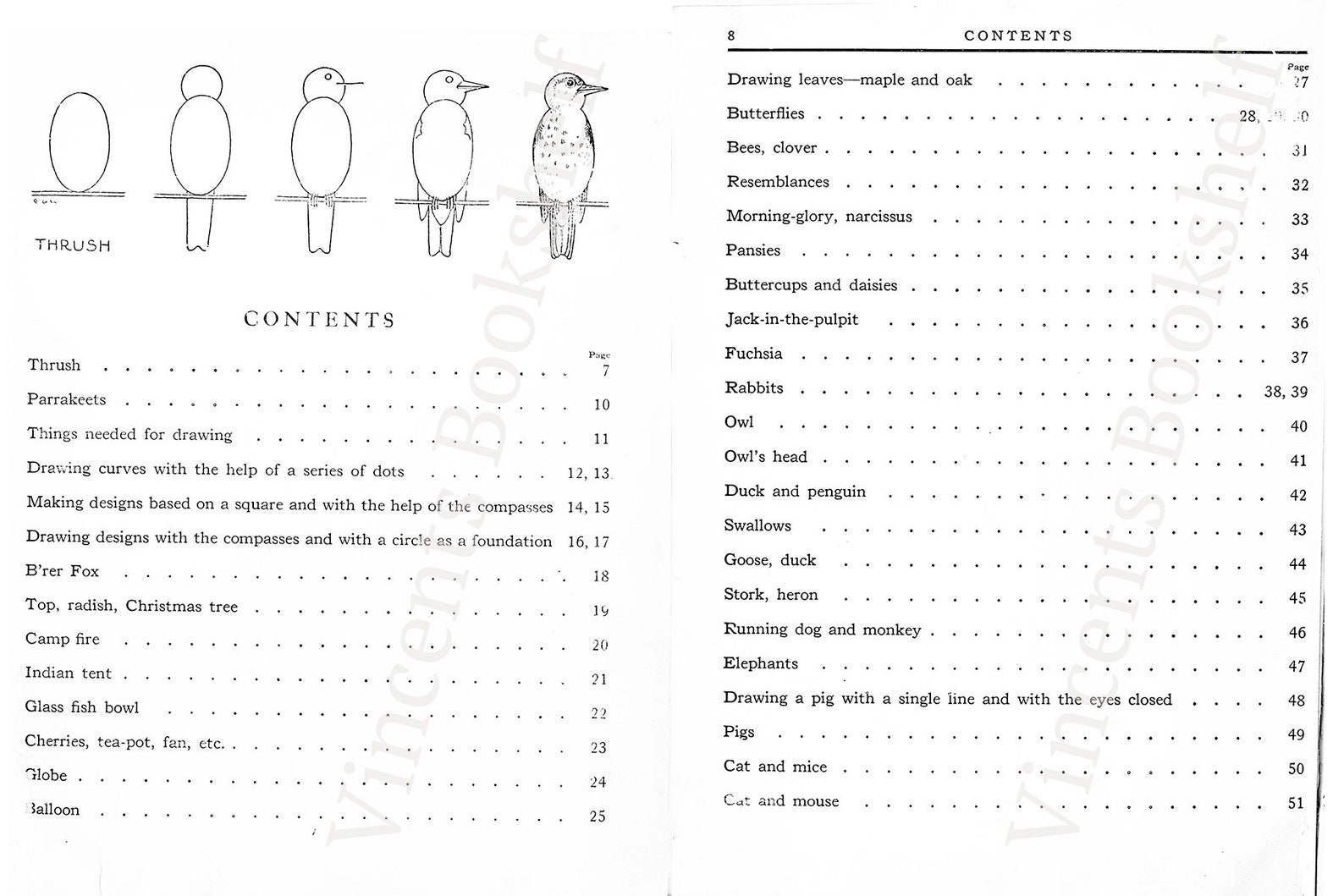Drawing Made Easy EG Lutz, Step by Step Drawing Book. Learn How to Draw ...
