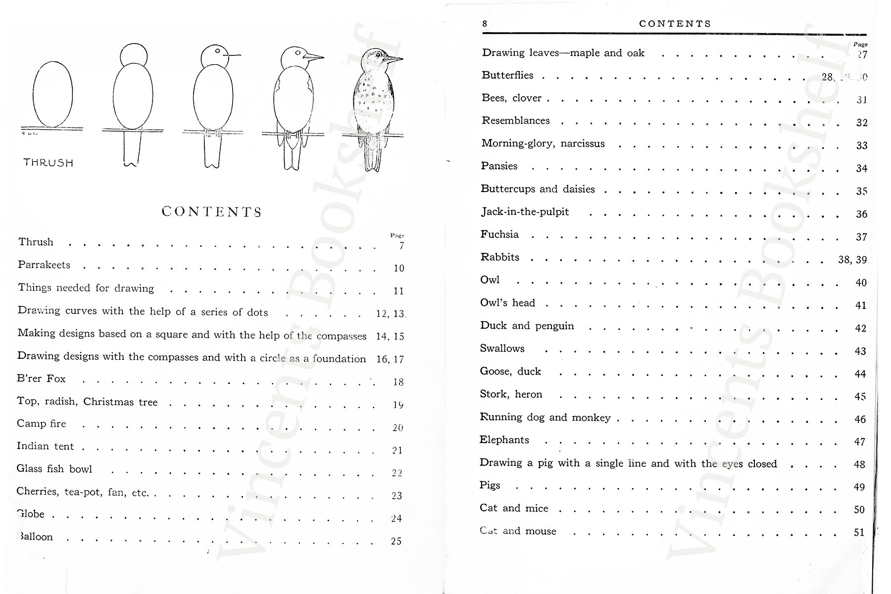 Drawing Made Easy EG Lutz, Step by Step Drawing Book. Learn How to Draw ...