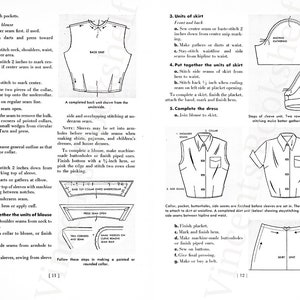 Simplified Sewing Guide to Sewing Step by Step. Vintage Sewing Patterns ...