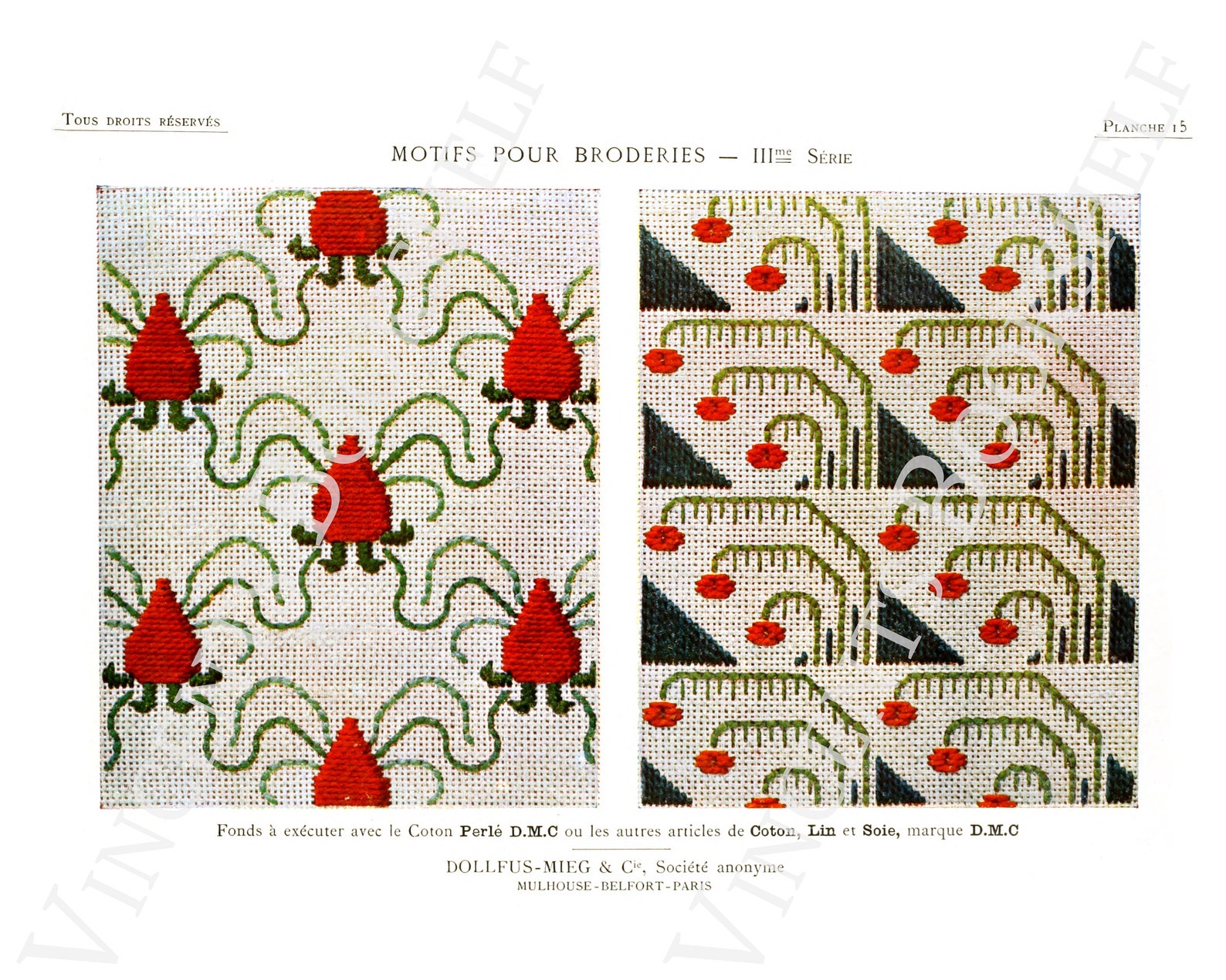 French Embroidery Pattern Book, Embroidery Designs, Embroidery Motifs ...