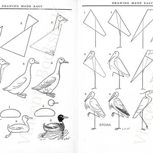 Drawing Made Easy EG Lutz, Step by Step Drawing Book. Learn How to Draw ...
