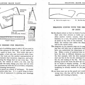 Drawing Made Easy EG Lutz, Step by Step Drawing Book. Learn How to Draw ...