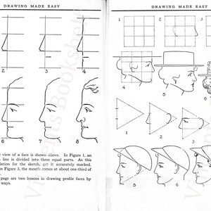 Drawing Made Easy EG Lutz, Step by Step Drawing Book. Learn How to Draw ...